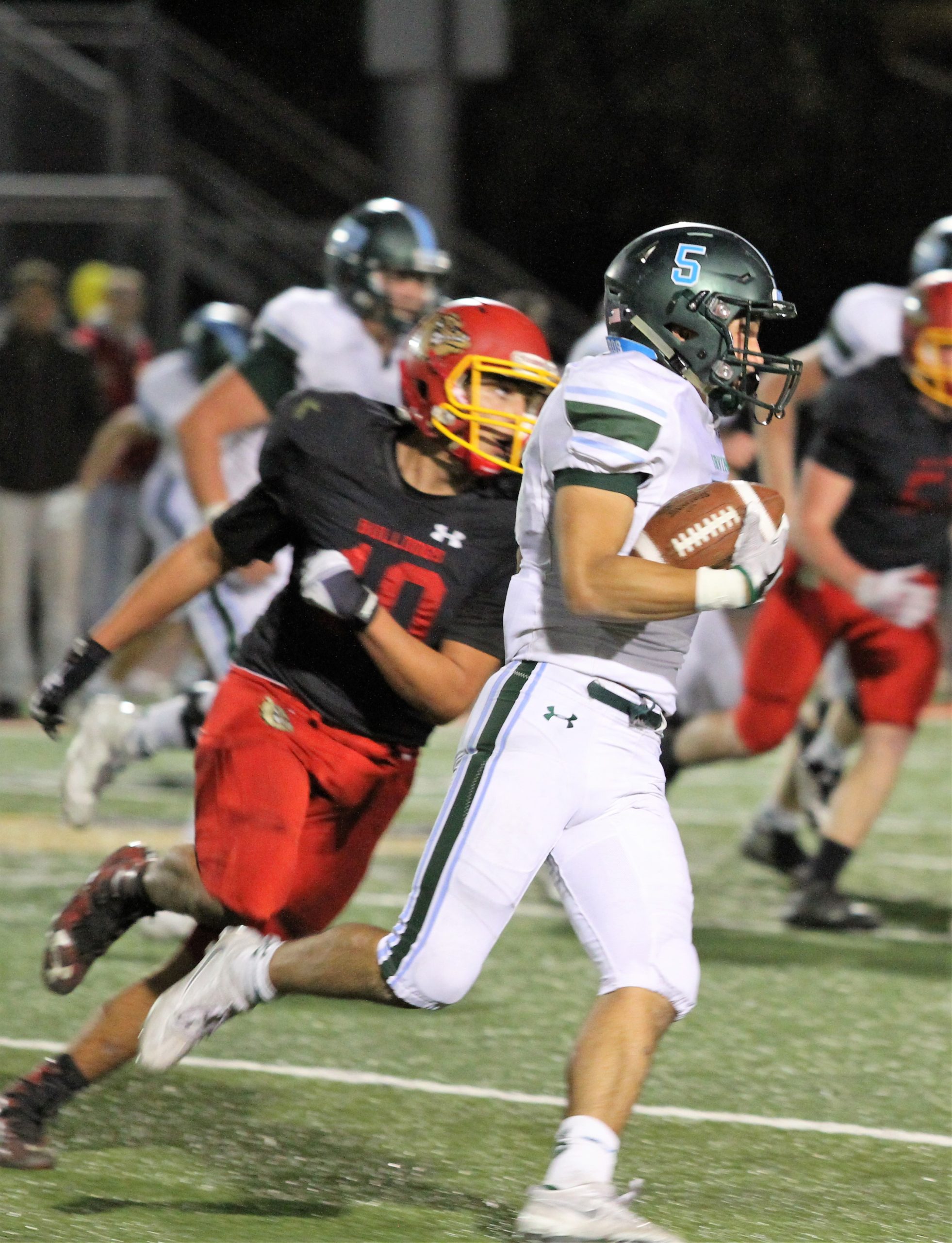 Irvine football squad eliminated by Hemet 38-17 in quarterfinals of CIF ...
