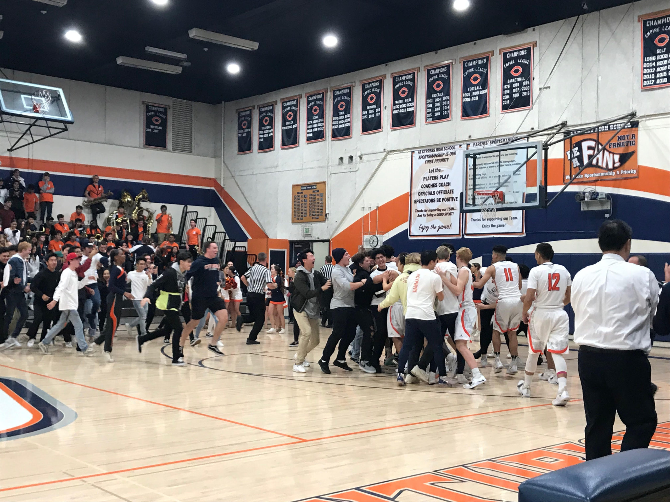 Cypress boys basketball team captures Empire League showdown over Crean Lutheran 94-85 in OT