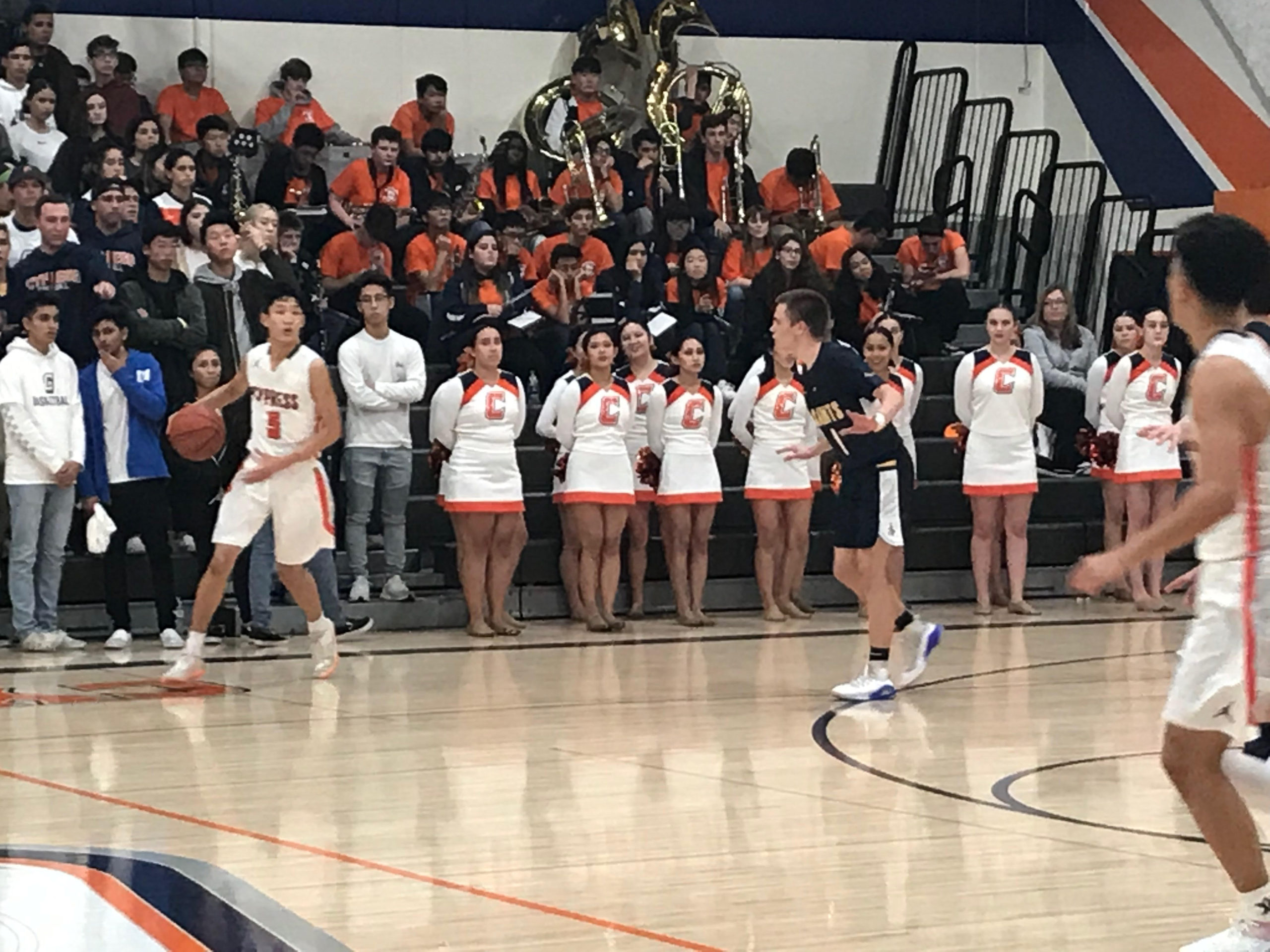 Cypress boys basketball team captures Empire League showdown over Crean Lutheran 94-85 in OT