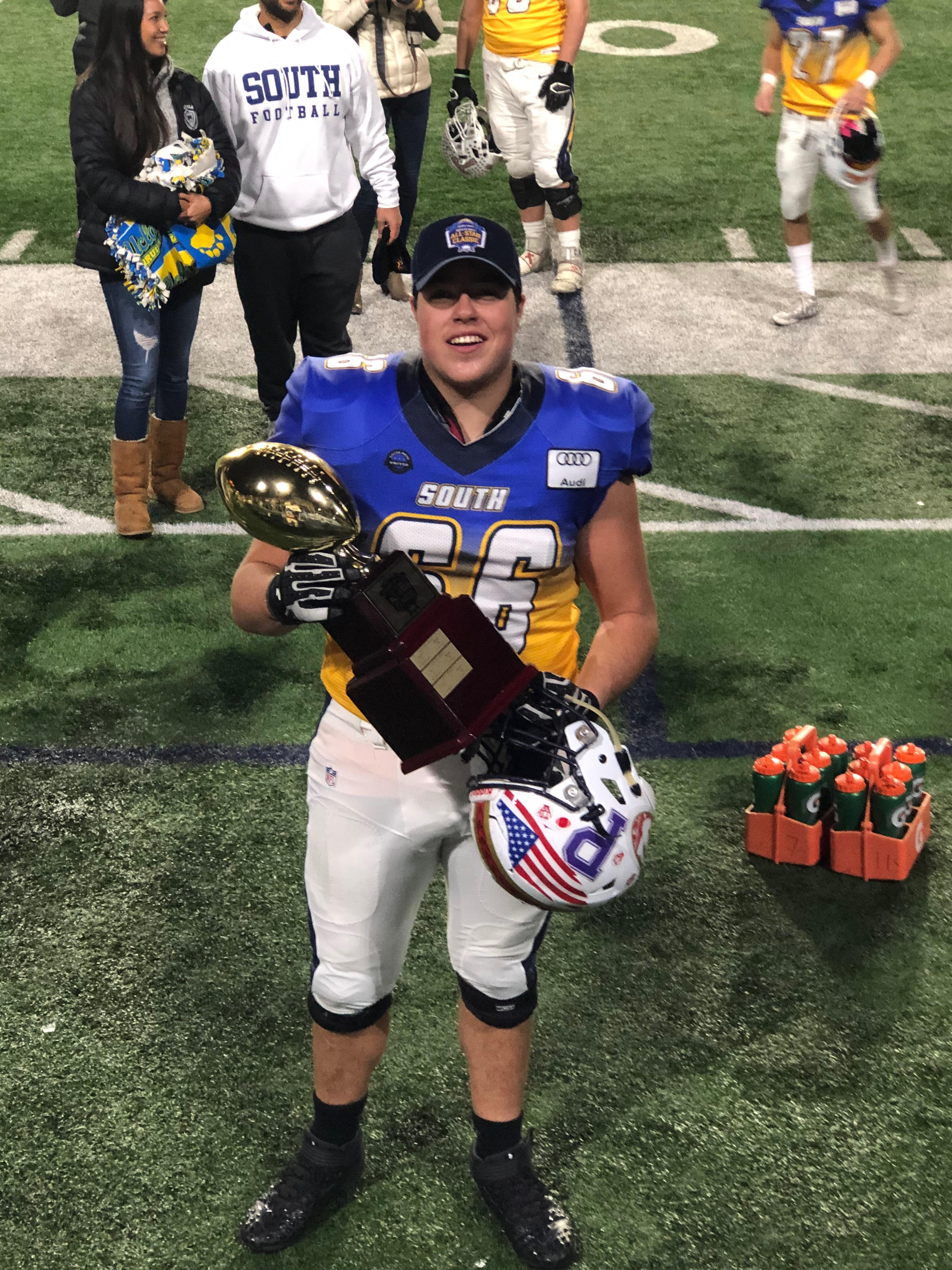 Portola’s all-star lineman Samuel Gatta gets lots of support from ...