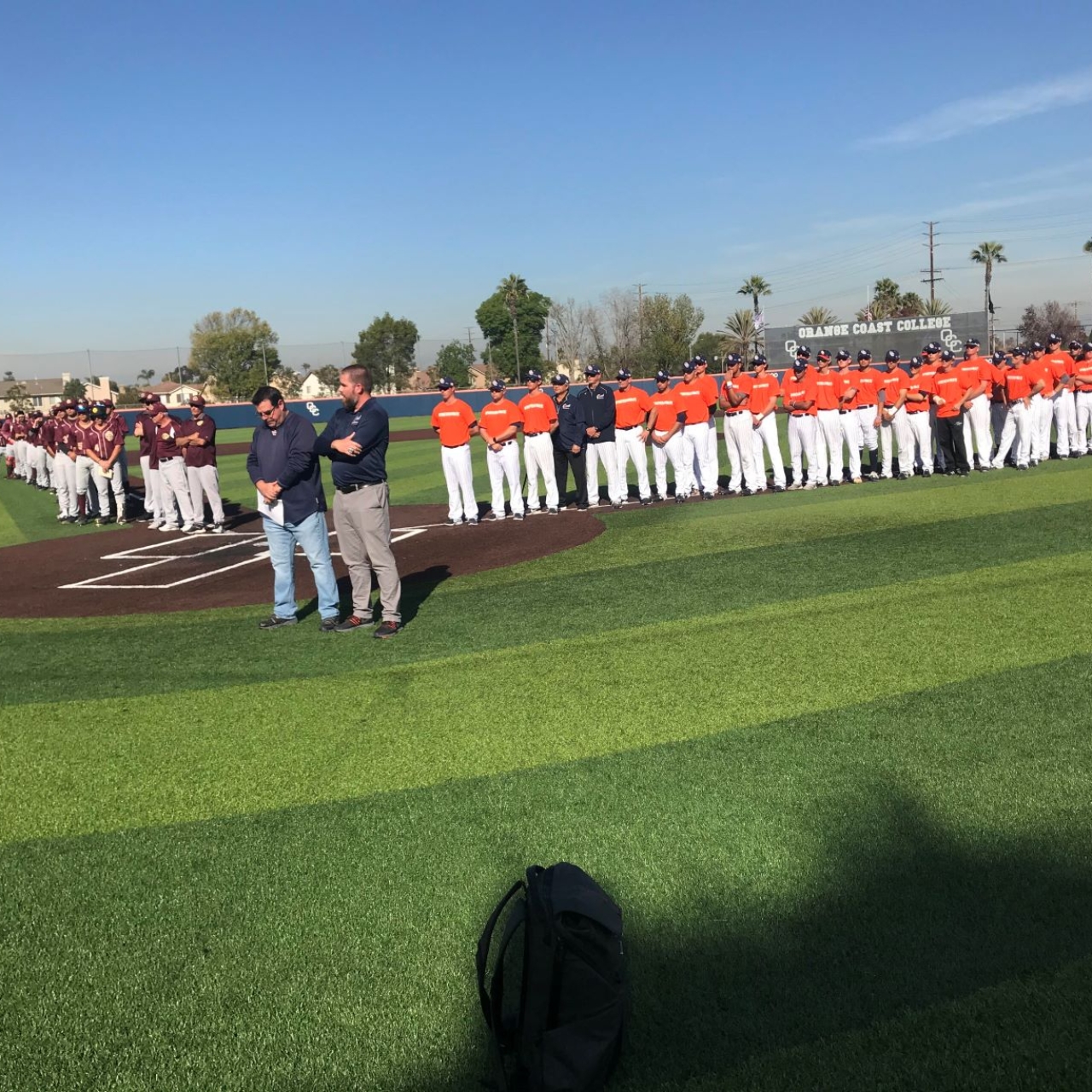 PHOTOS: Thousands pack OCC stadium on opening day and honor Coach John ...