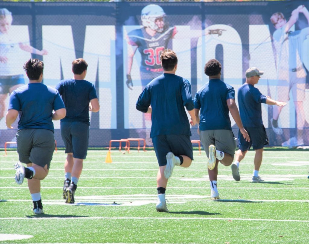 First look at Capo Valley Christian football: Eagles getting ready with ...