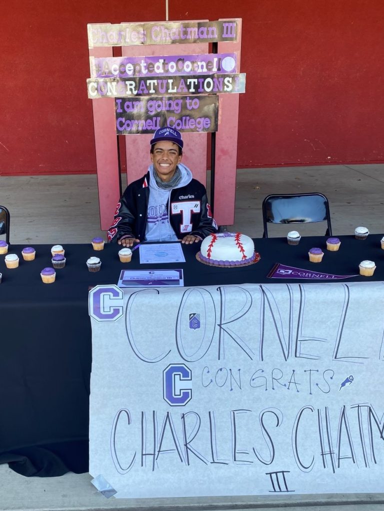 Talented Tustin infielder Tre Chatman signs to play baseball at Cornell ...
