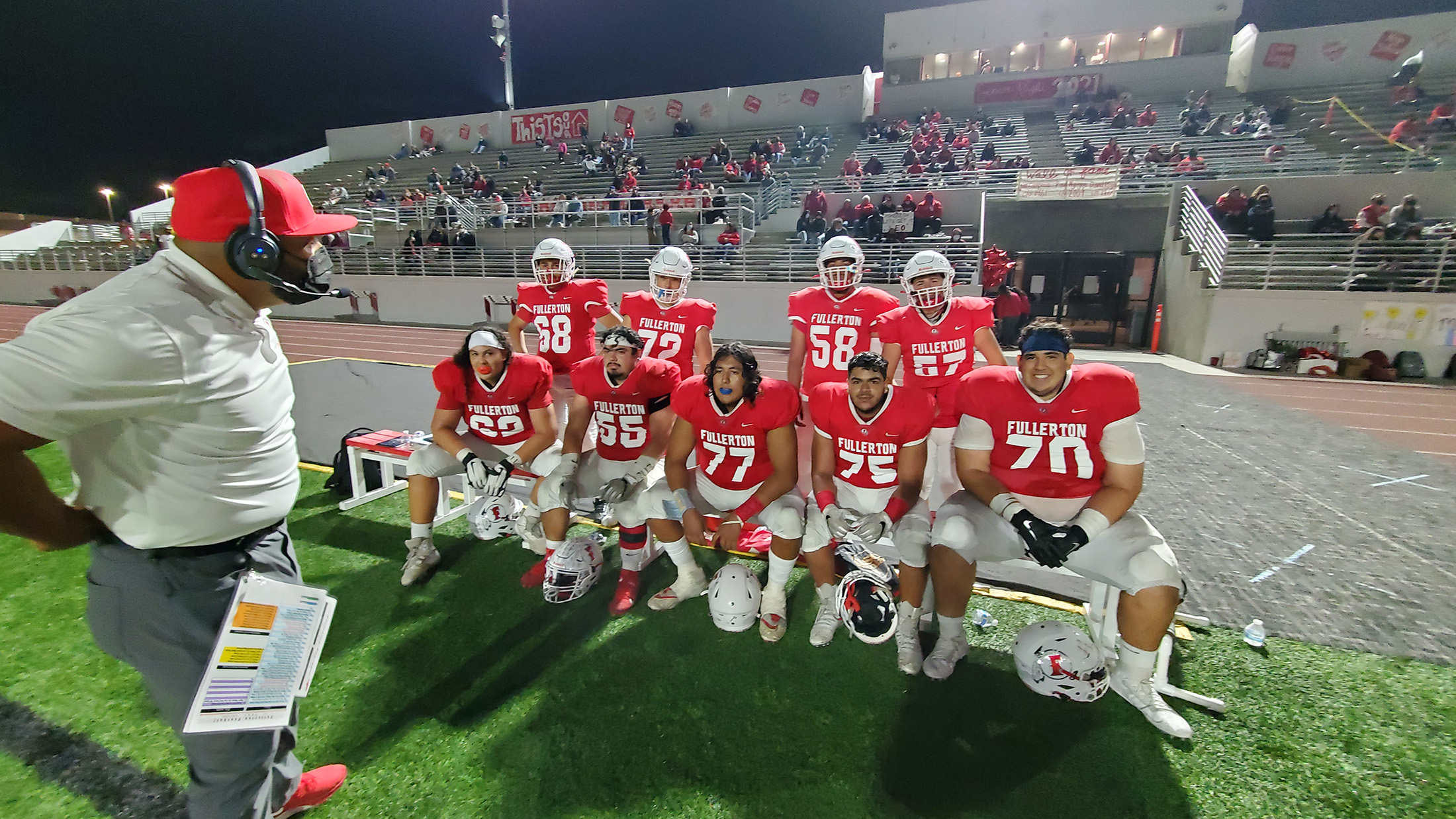 Fullerton, behind big night by Dylan Neal, captures 56-22 Freeway ...