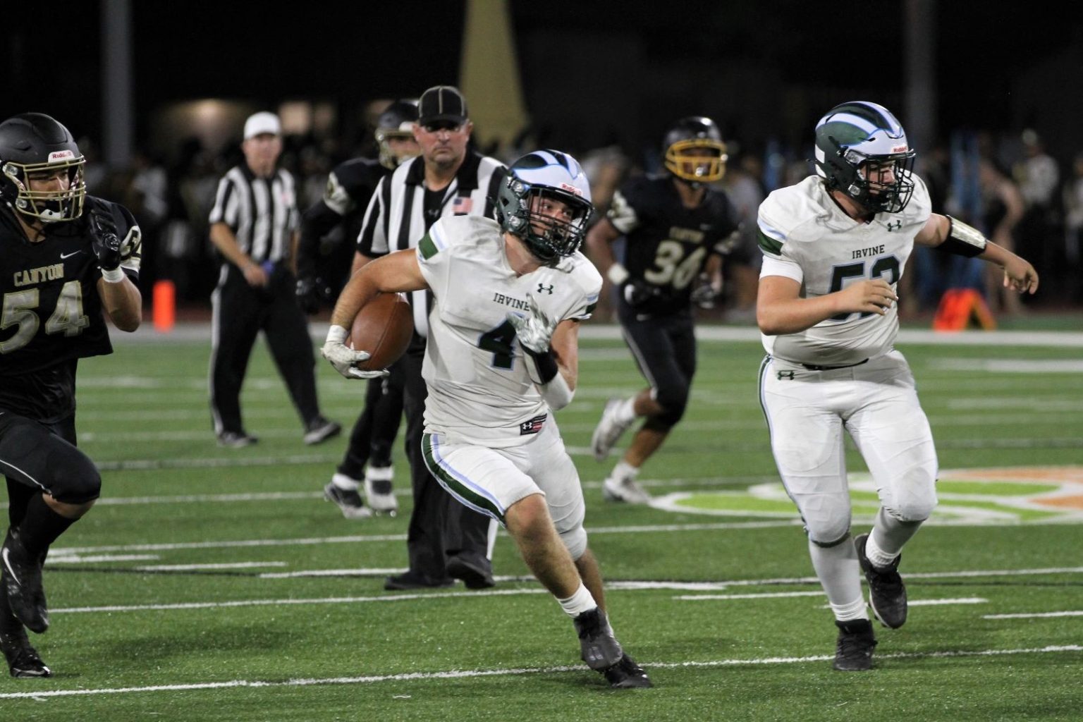 PHOTOS: Irvine starts fast and captures 29-6 victory over Canyon in ...
