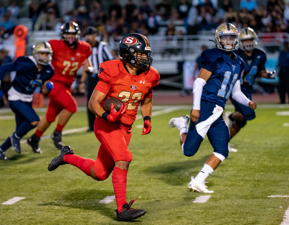 PHOTOS: Segerstrom breaks it open early against crosstown rival Santa ...