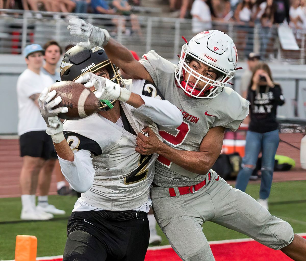 PHOTOS: Canyon’s high-flying offense keeps rolling in win over Fullerton