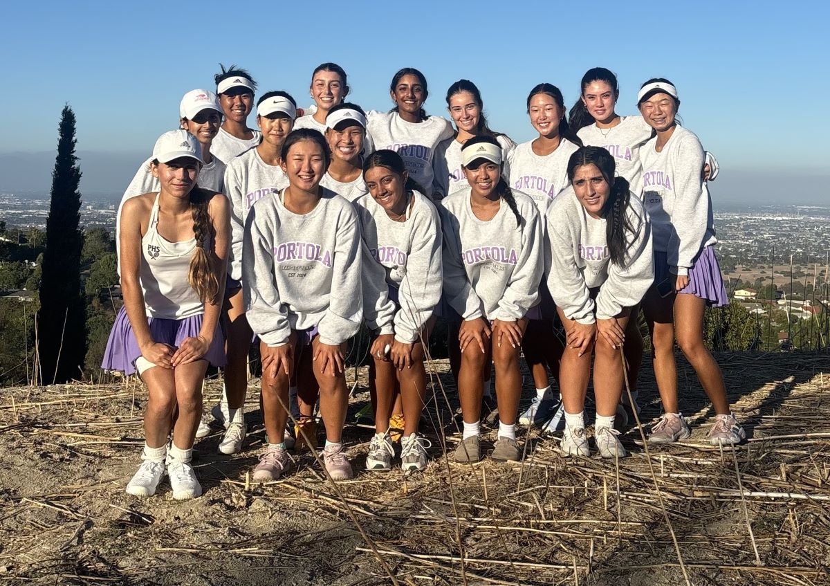 Portola girls tennis squad wins six straight matches and sets high ...