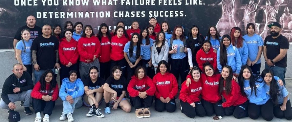 Santa Ana High School girls wrestling team celebrates first CIF dual ...